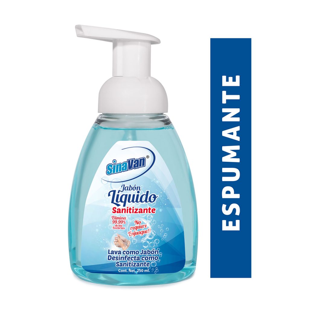 SINAVANJABÓN LÍQUIDO SANITIZANTE 250 ml. – Corpsain